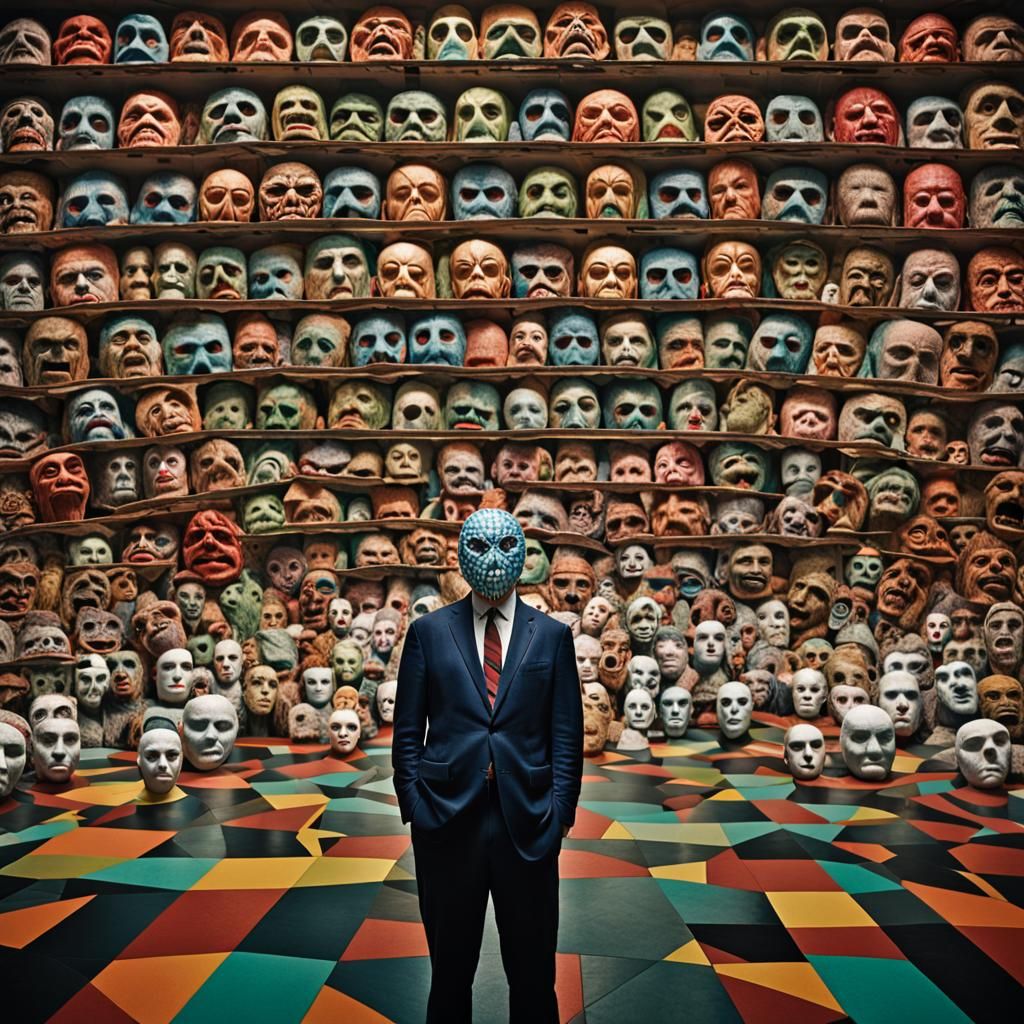 faceless man - AI Generated Artwork - NightCafe Creator