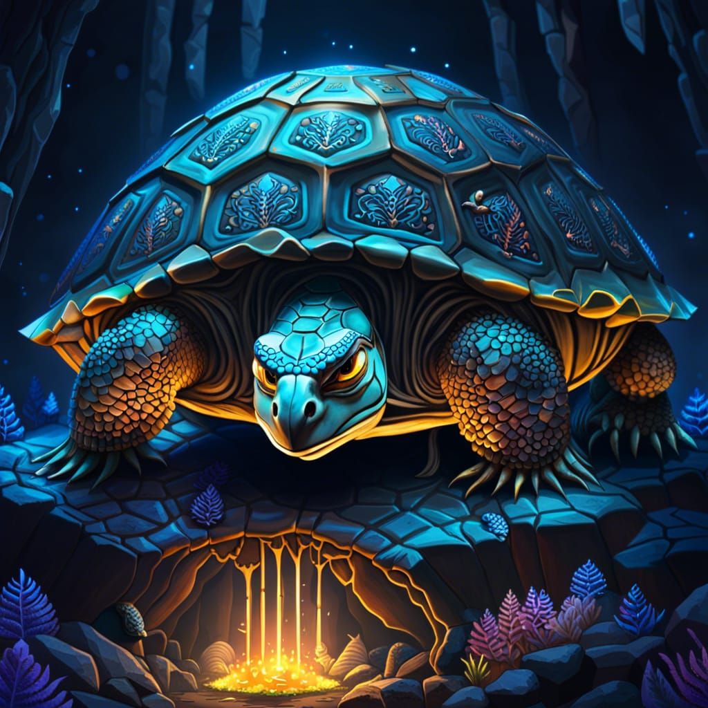 Turtle Boss - AI Generated Artwork - NightCafe Creator
