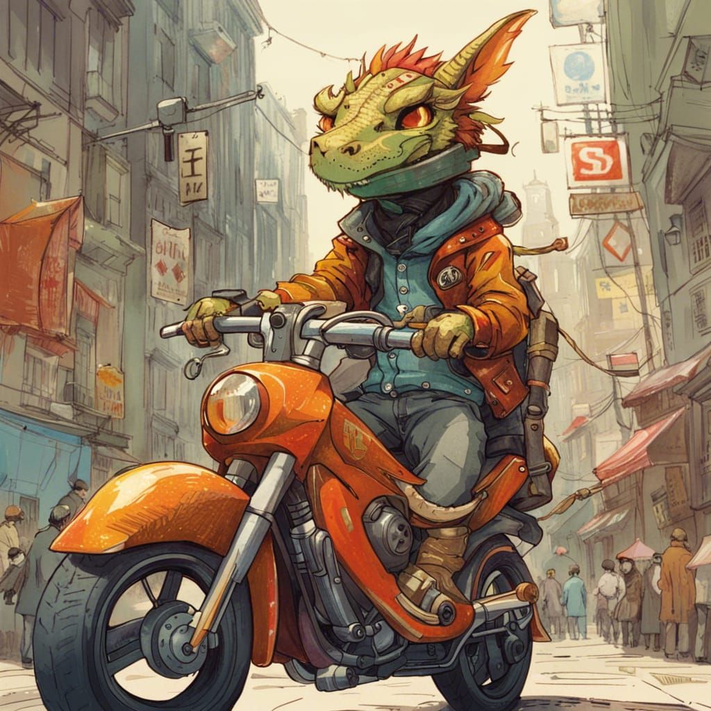 Street Racer - AI Generated Artwork - NightCafe Creator