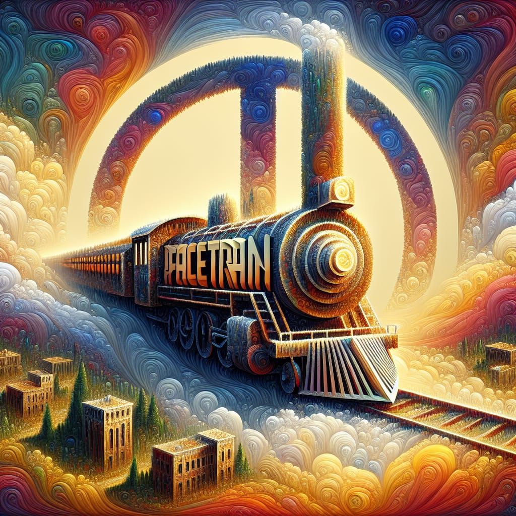 Peace Train - AI Generated Artwork - NightCafe Creator