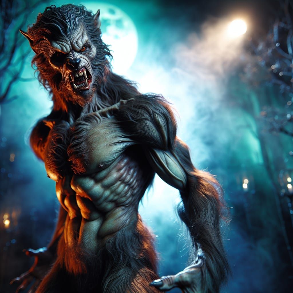 Wolfman - AI Generated Artwork - NightCafe Creator