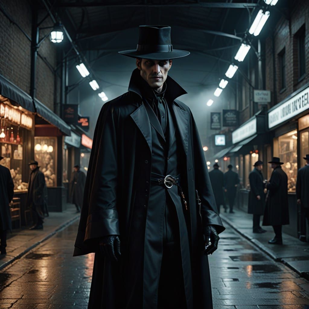 A modern day vampire. - A modern day vampire.