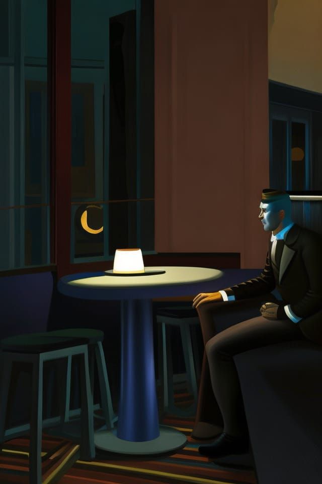 Modern Hopper - AI Generated Artwork - NightCafe Creator