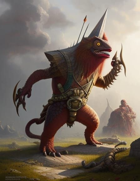 Mixed Monster - AI Generated Artwork - NightCafe Creator