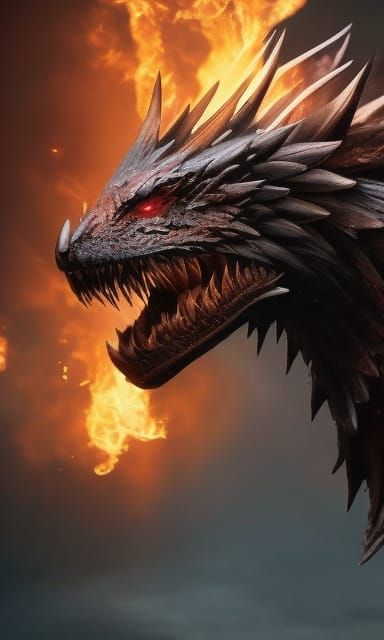 Dragon v1 - AI Generated Artwork - NightCafe Creator