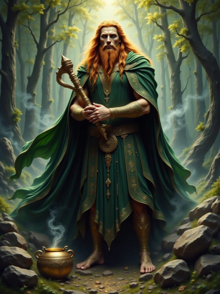 Dagda, the great father of the Tuatha Dé Danann @Inanna_Ishtar & @Leia ...