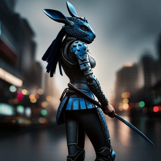 12th century female rabbit - AI Generated Artwork - NightCafe Creator