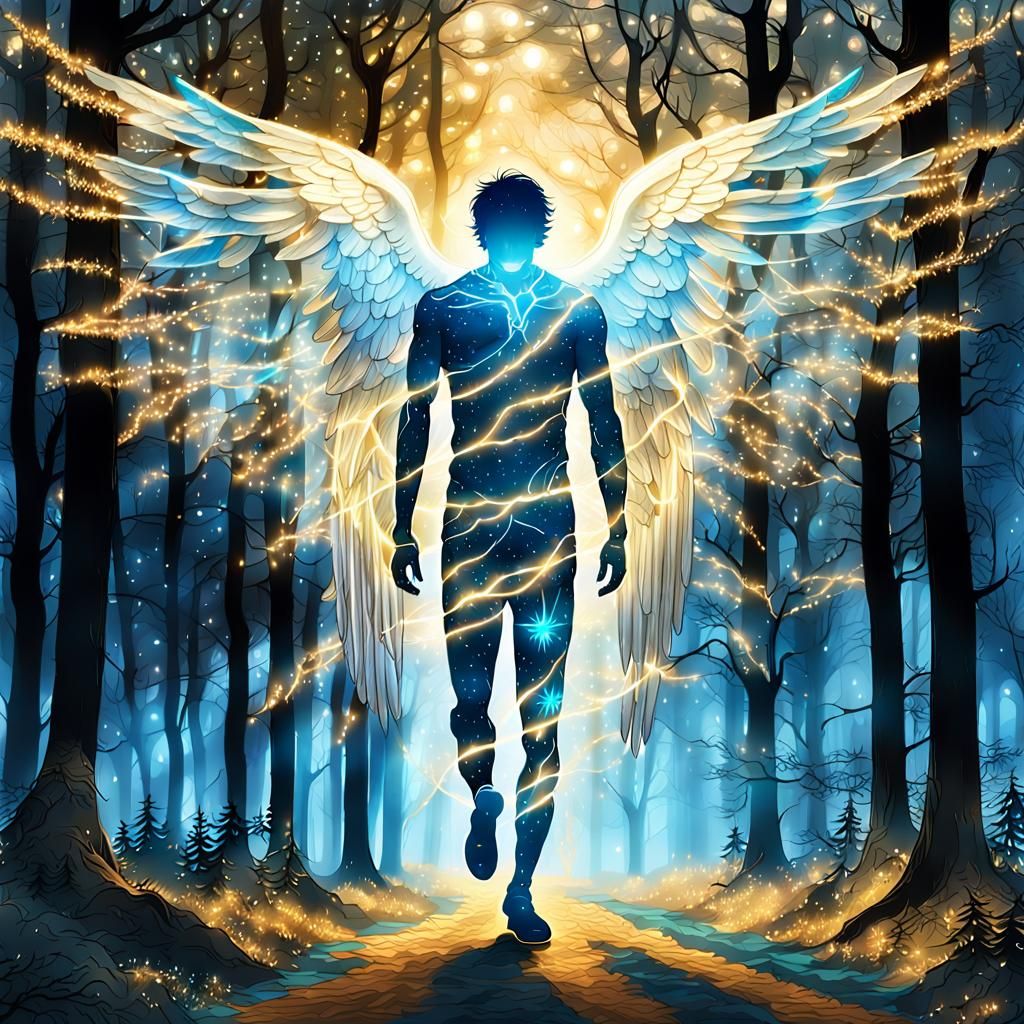 ELECTRIC PATH 2 - AI Generated Artwork - NightCafe Creator