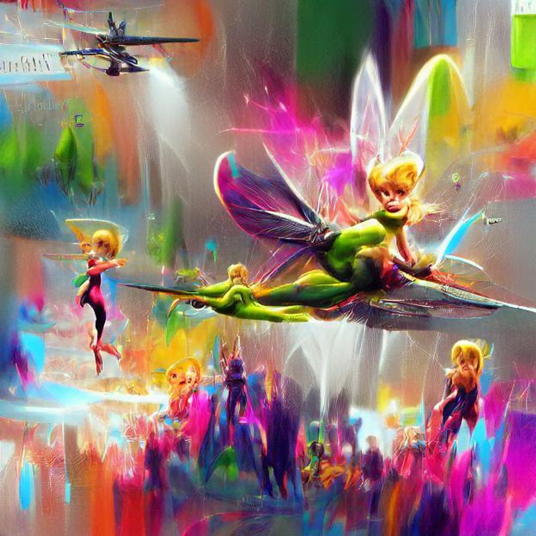Super Tinkerbell - AI Generated Artwork - NightCafe Creator