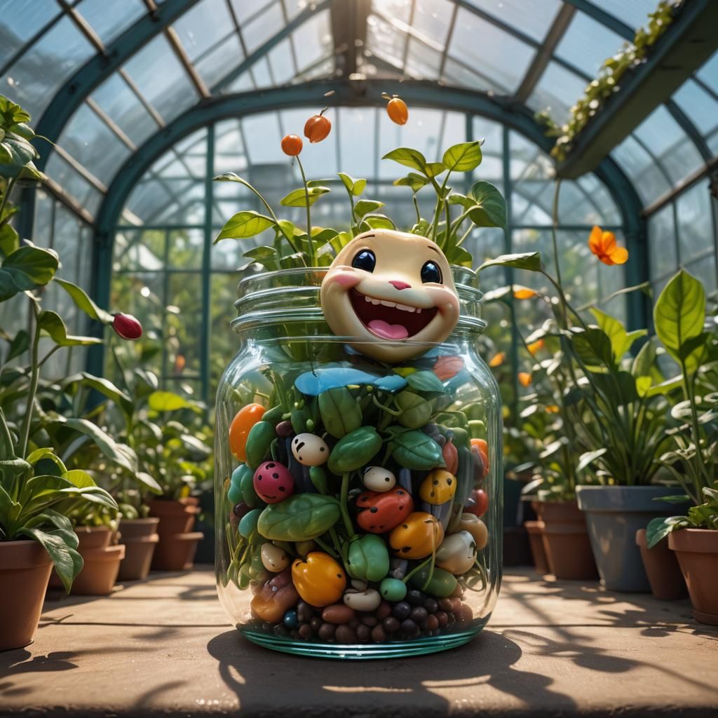 Happy Bean - AI Generated Artwork - NightCafe Creator