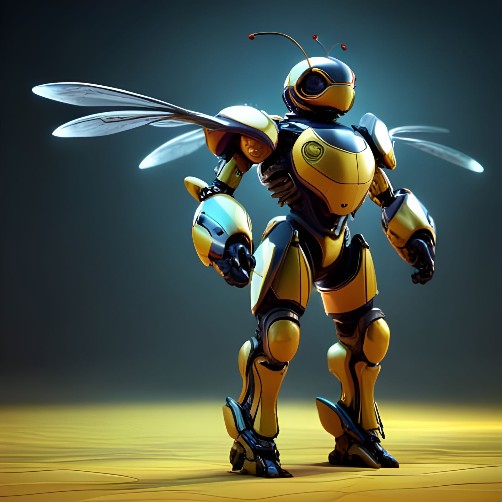 Bee a transformer! - AI Generated Artwork - NightCafe Creator