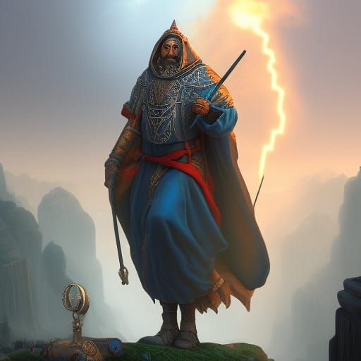 medieval mage - AI Generated Artwork - NightCafe Creator