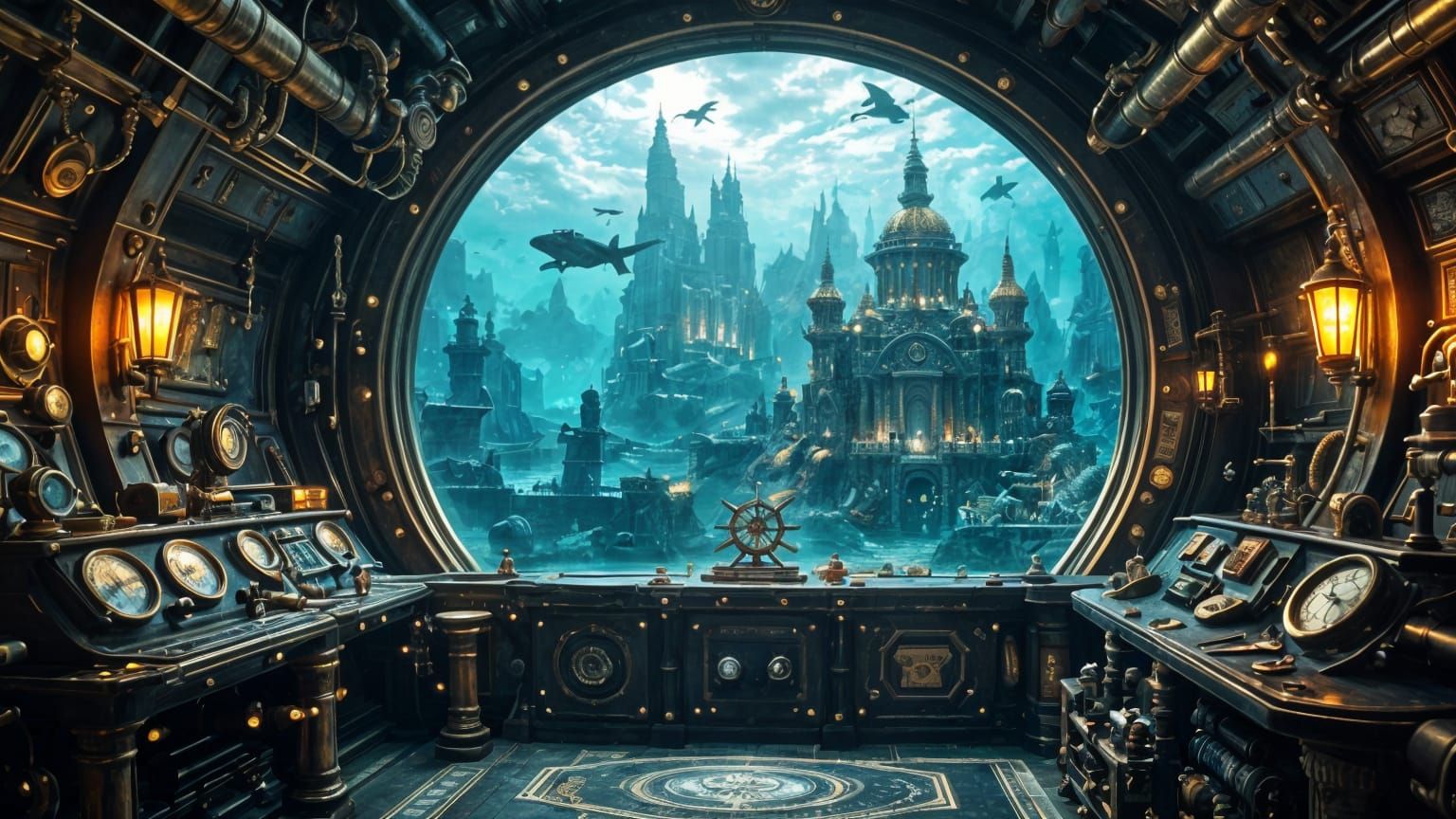 Nemo discovers the lost city of Atlantis №1