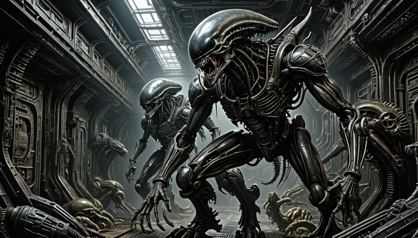 Aliens - AI Generated Artwork - NightCafe Creator