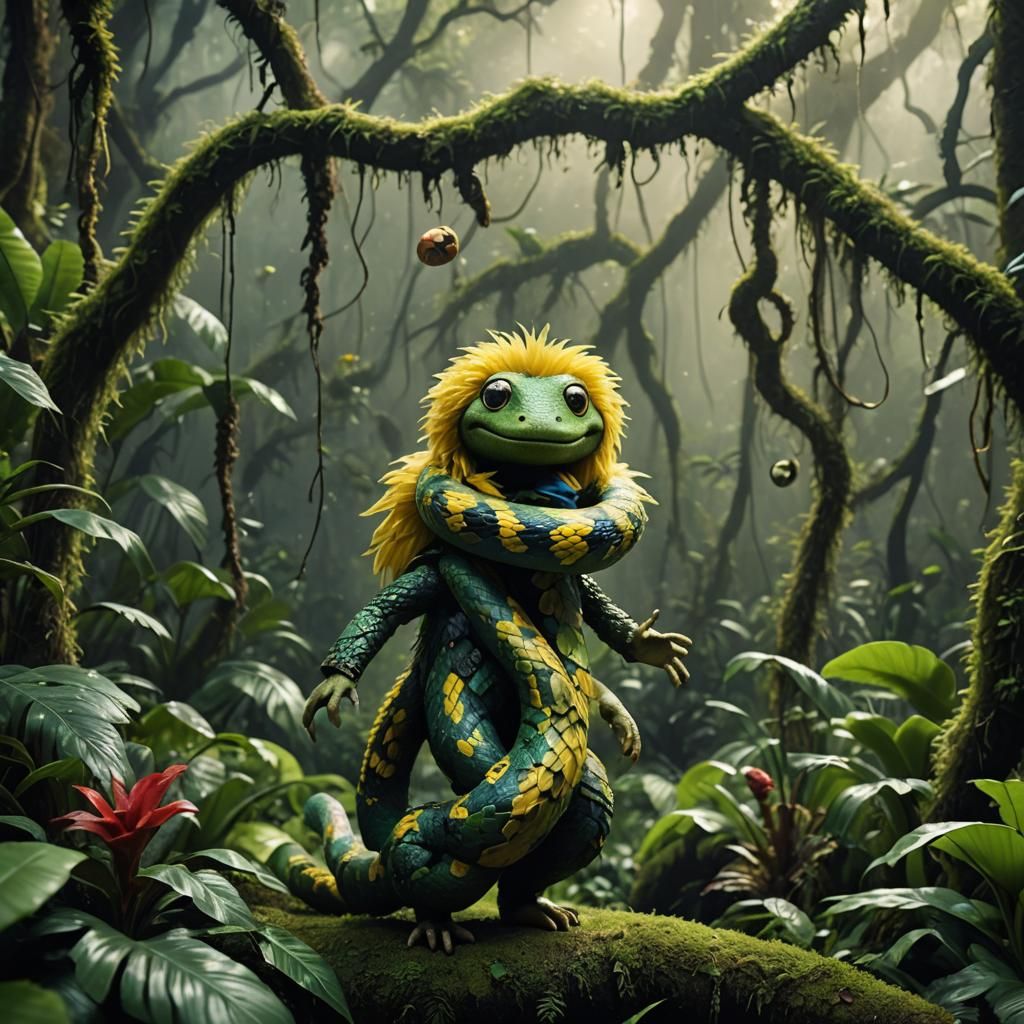 Creature - AI Generated Artwork - NightCafe Creator