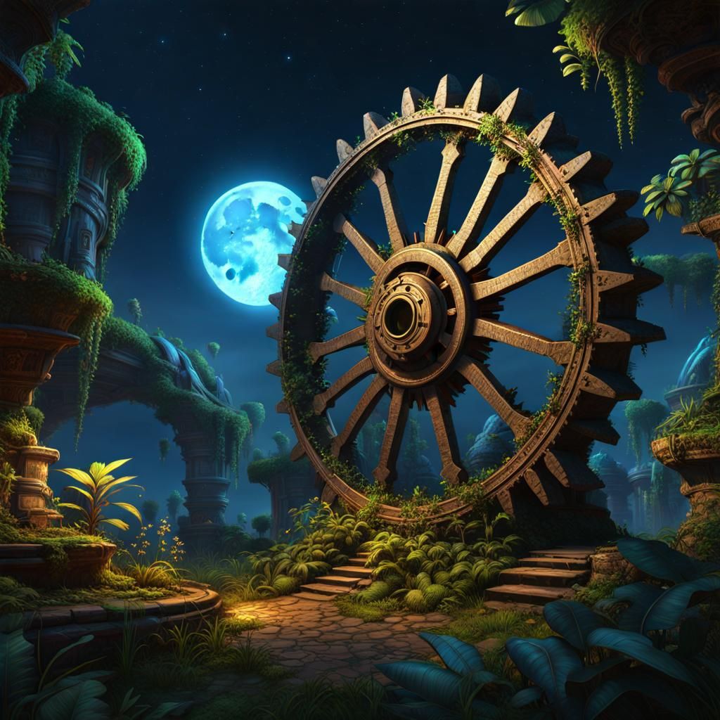 The Wheel - AI Generated Artwork - NightCafe Creator