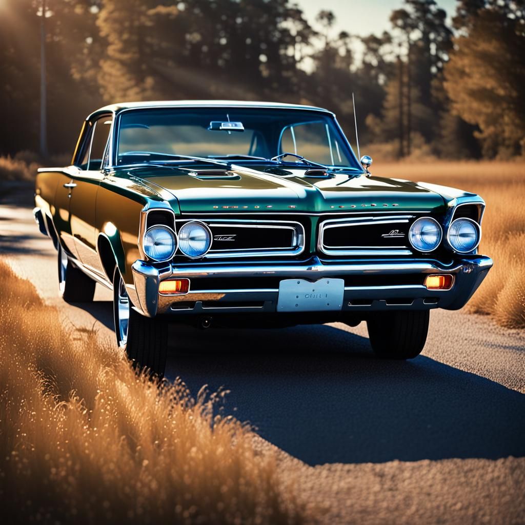 ‘64 GTO - AI Generated Artwork - NightCafe Creator