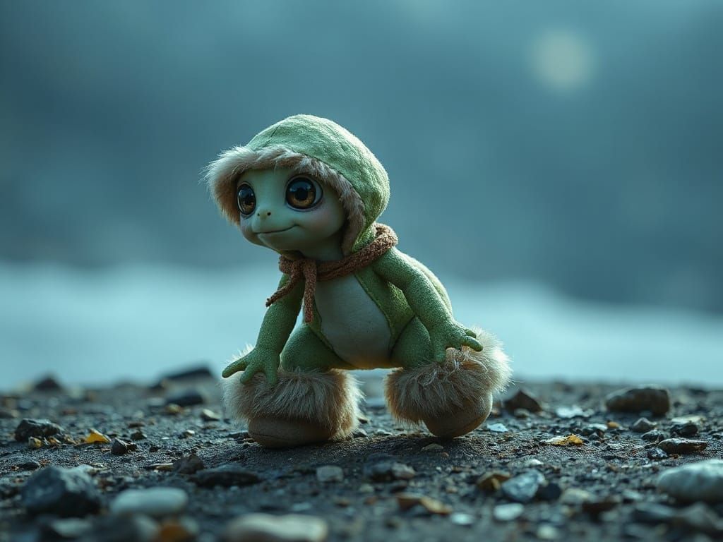 Dibble Sprout Squidge Suprareal Freestanding Grapheme Wearing Mukluks