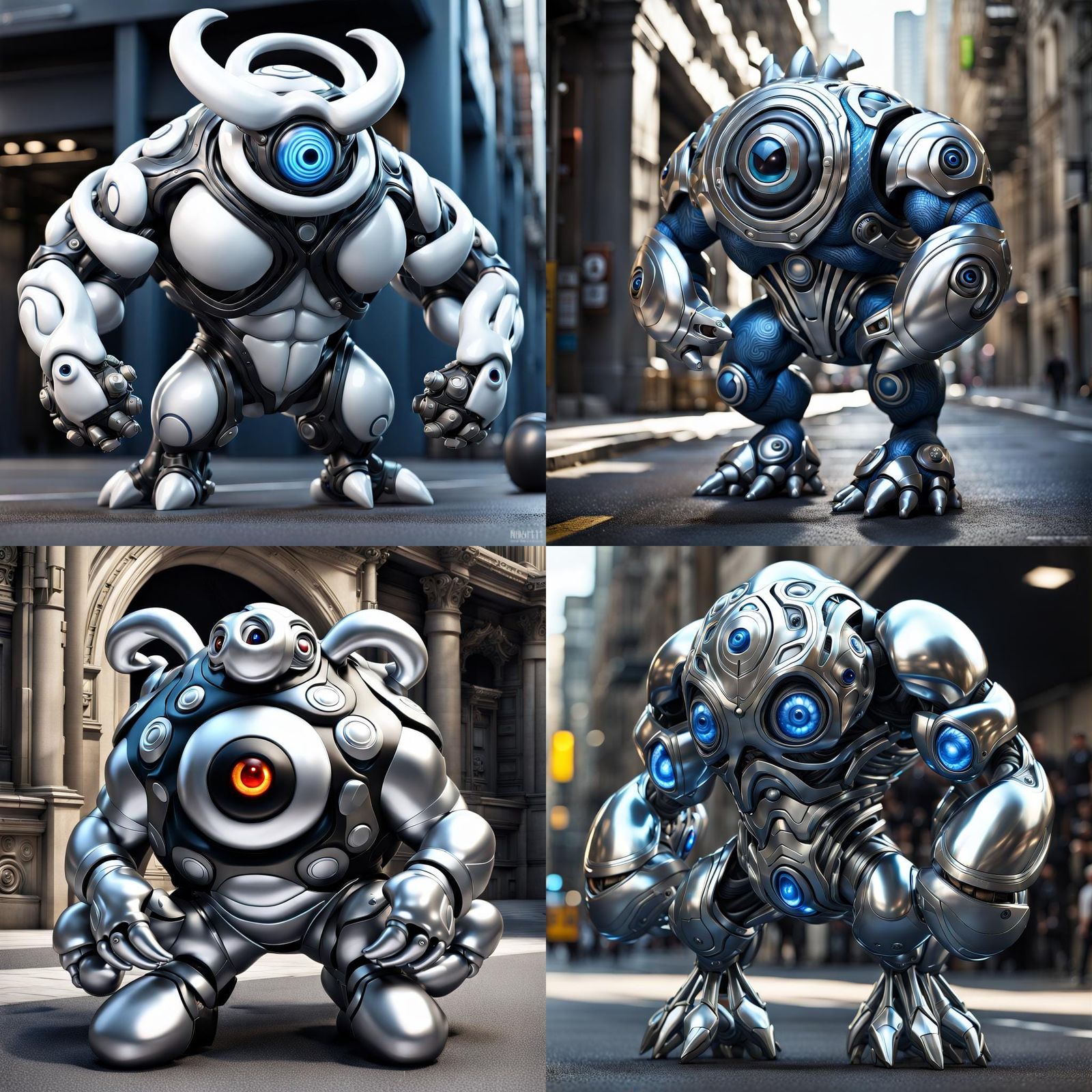 Taurus robot - AI Generated Artwork - NightCafe Creator