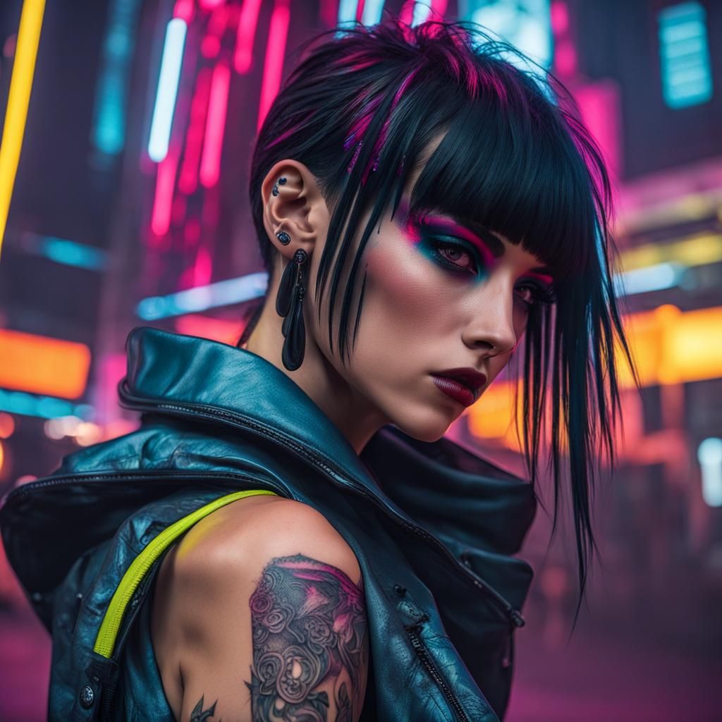 cyberpunk - AI Generated Artwork - NightCafe Creator