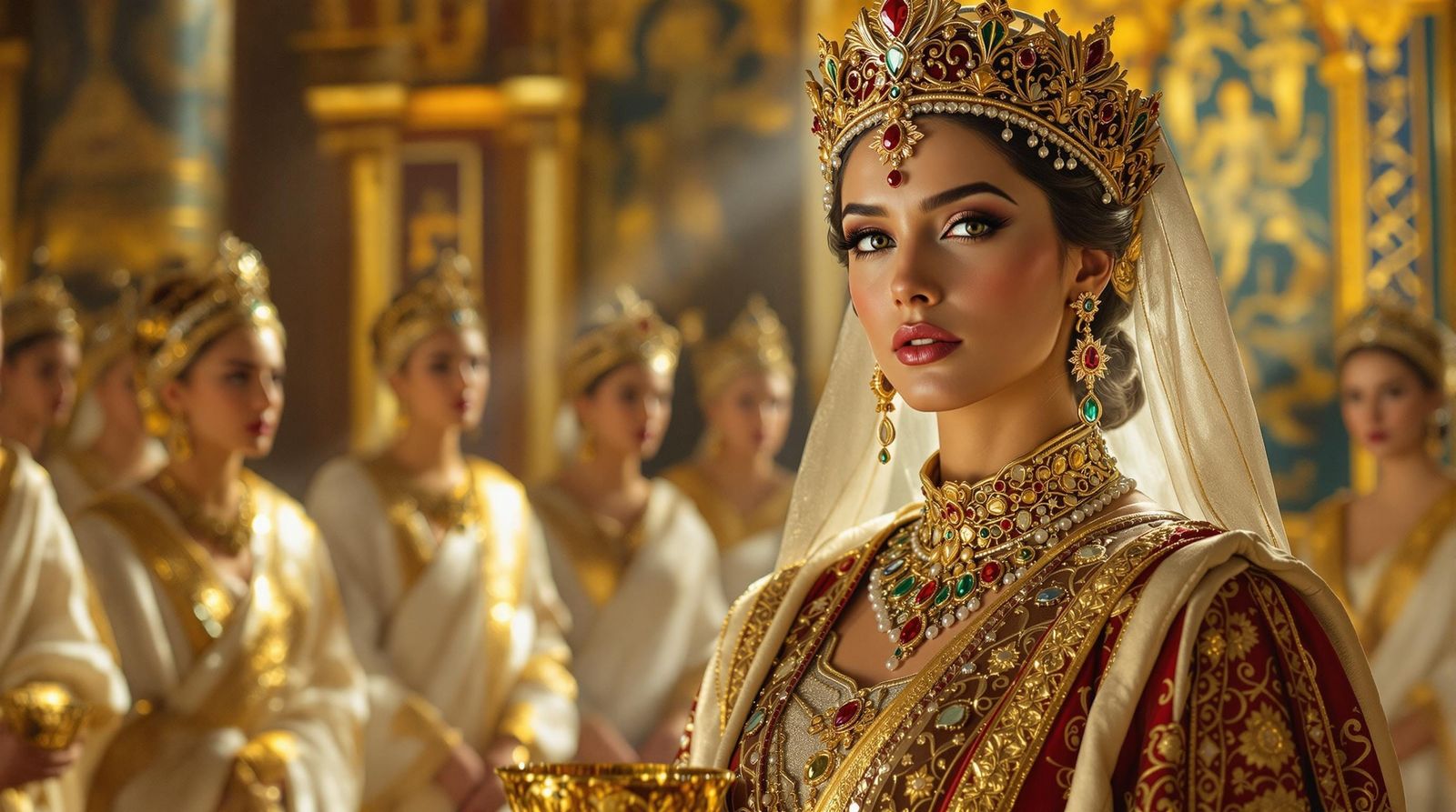 The Radiant Majesty of Empress Theodora : A Vision of Byzantine Splendor