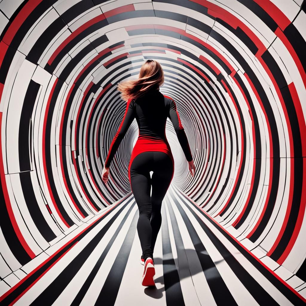 Optical illusion 3 - AI Generated Artwork - NightCafe Creator