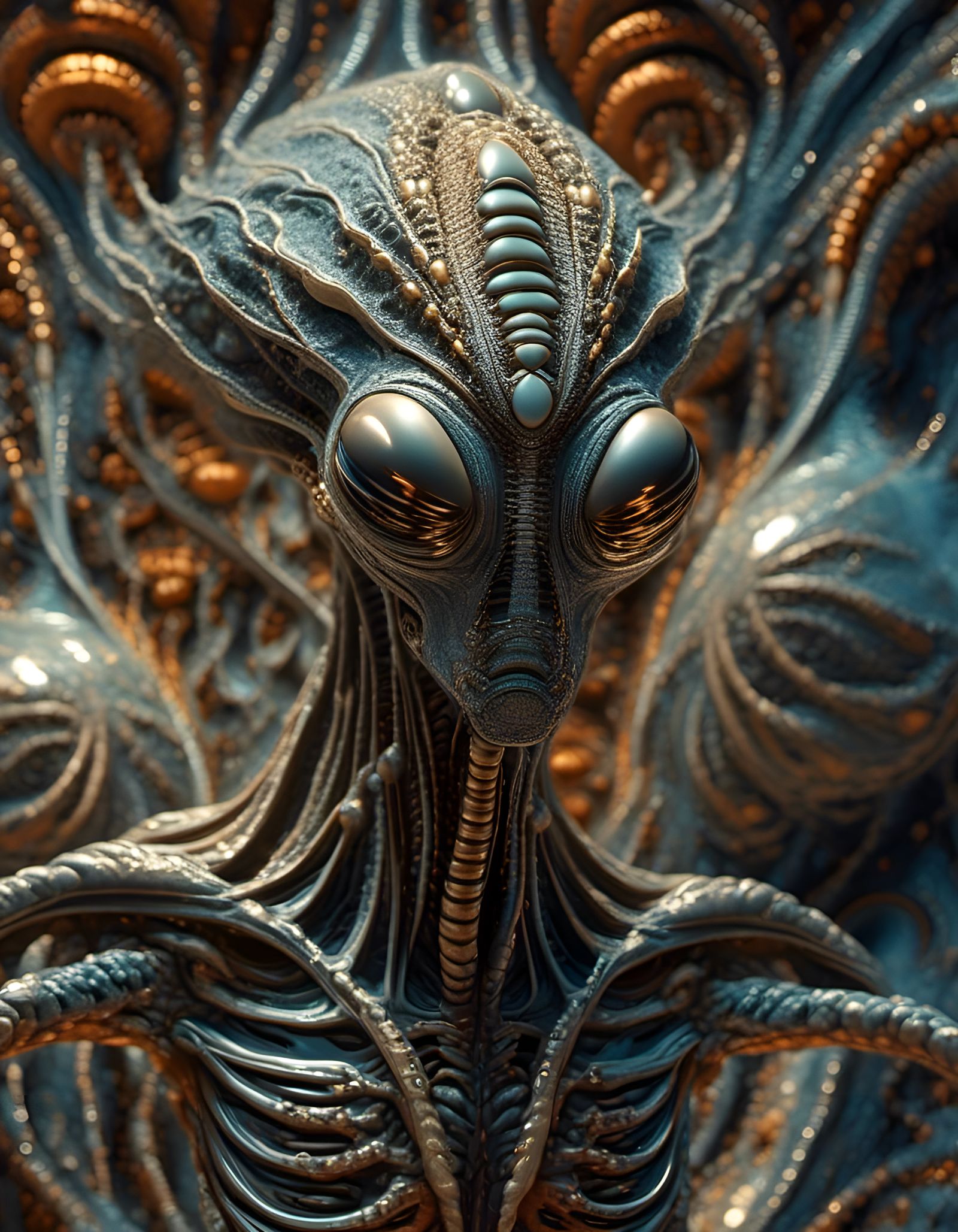 ALIEN LIFE_LIKE SERIES 39 "BROT" - AI Generated Artwork - NightCafe Creator