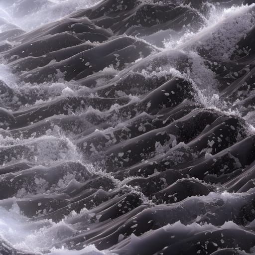 Black Ocean - AI Generated Artwork - NightCafe Creator