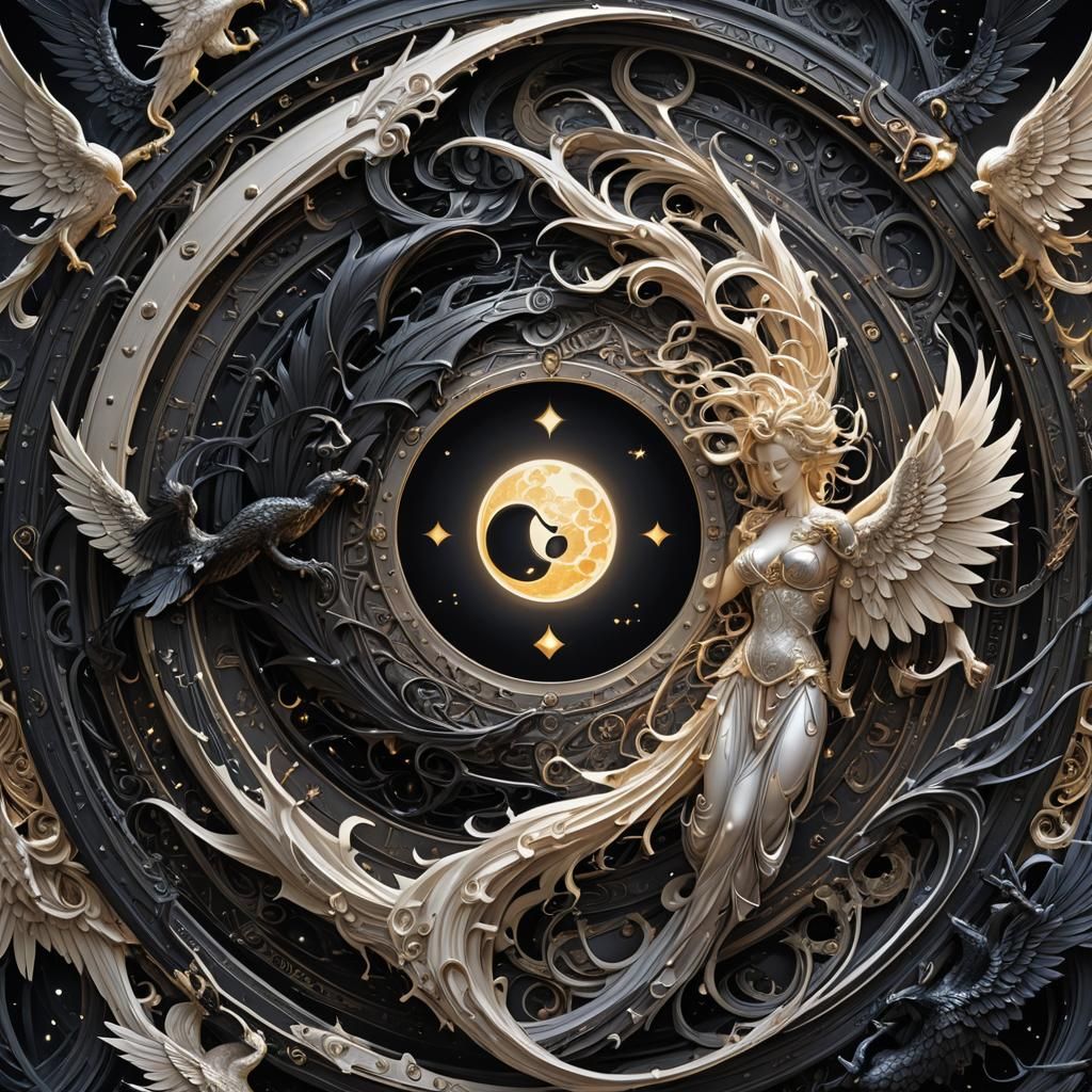 Duality - AI Generated Artwork - NightCafe Creator