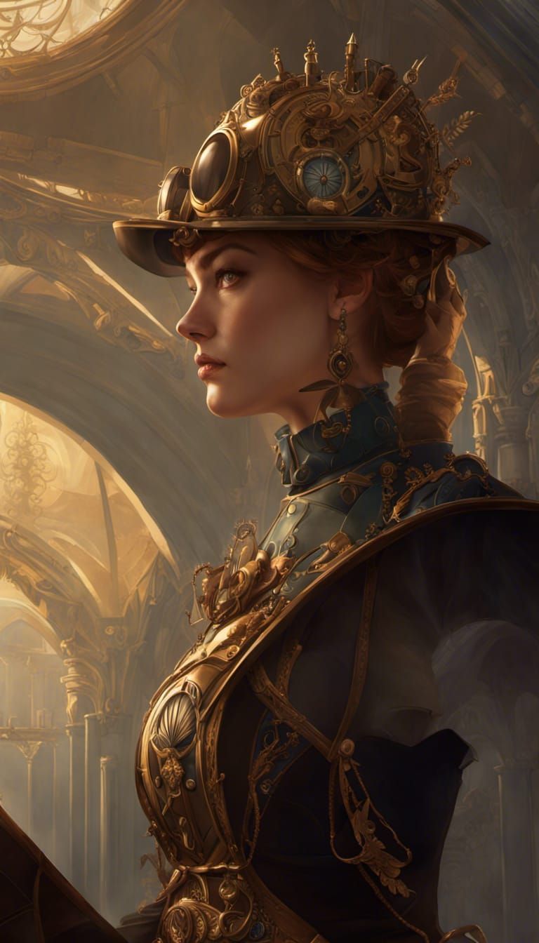 Roman Steampunk: 2603 a.u.c. - Inventor - AI Generated Artwork ...