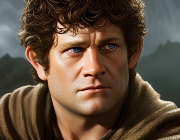 Sam Gamgee - AI Generated Artwork - NightCafe Creator