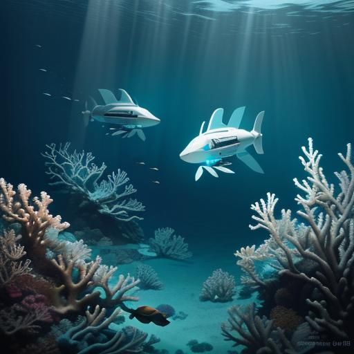 Coral Reef Monitors - AI Generated Artwork - NightCafe Creator