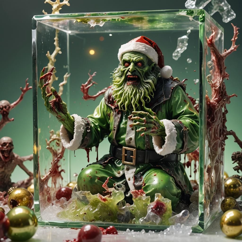 Santa Claus (Zombie Collection) - AI Generated Artwork - NightCafe Creator