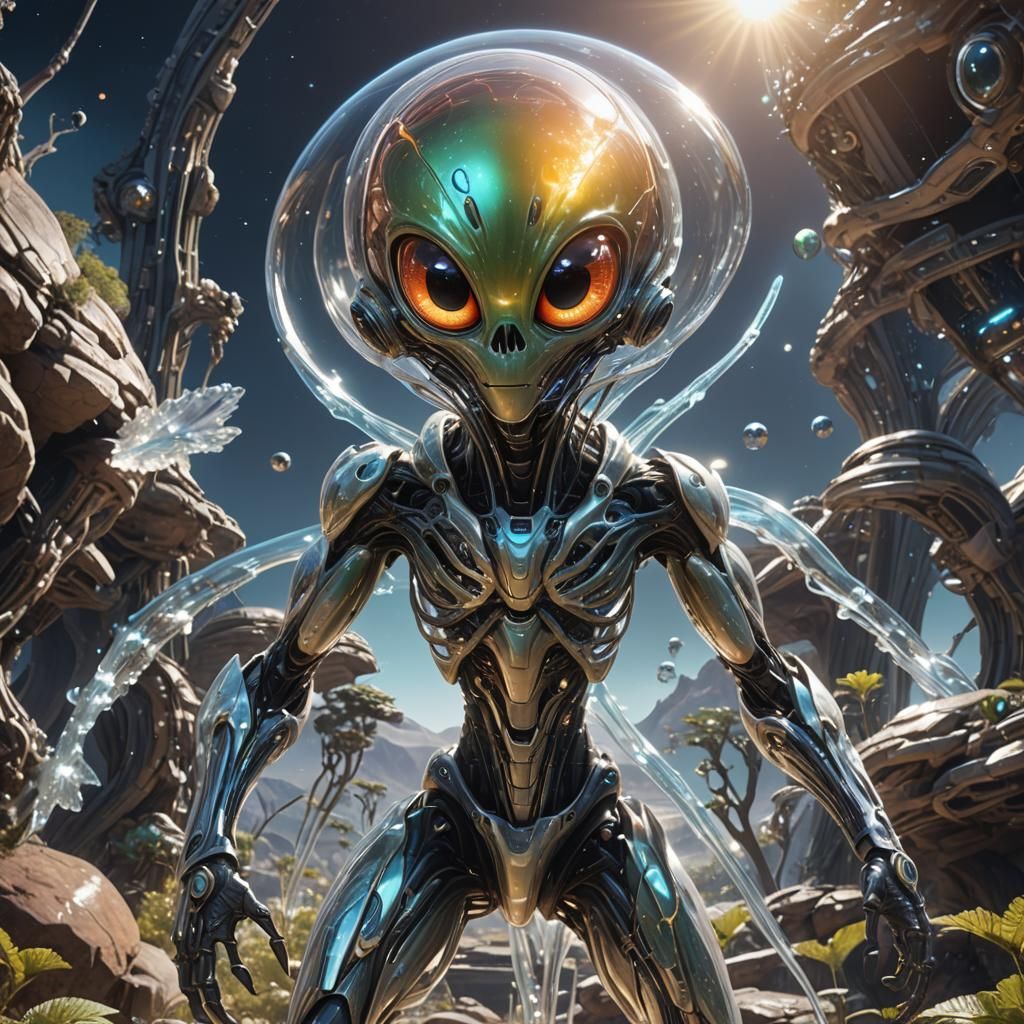 Welcome, Earthling. - AI Generated Artwork - NightCafe Creator