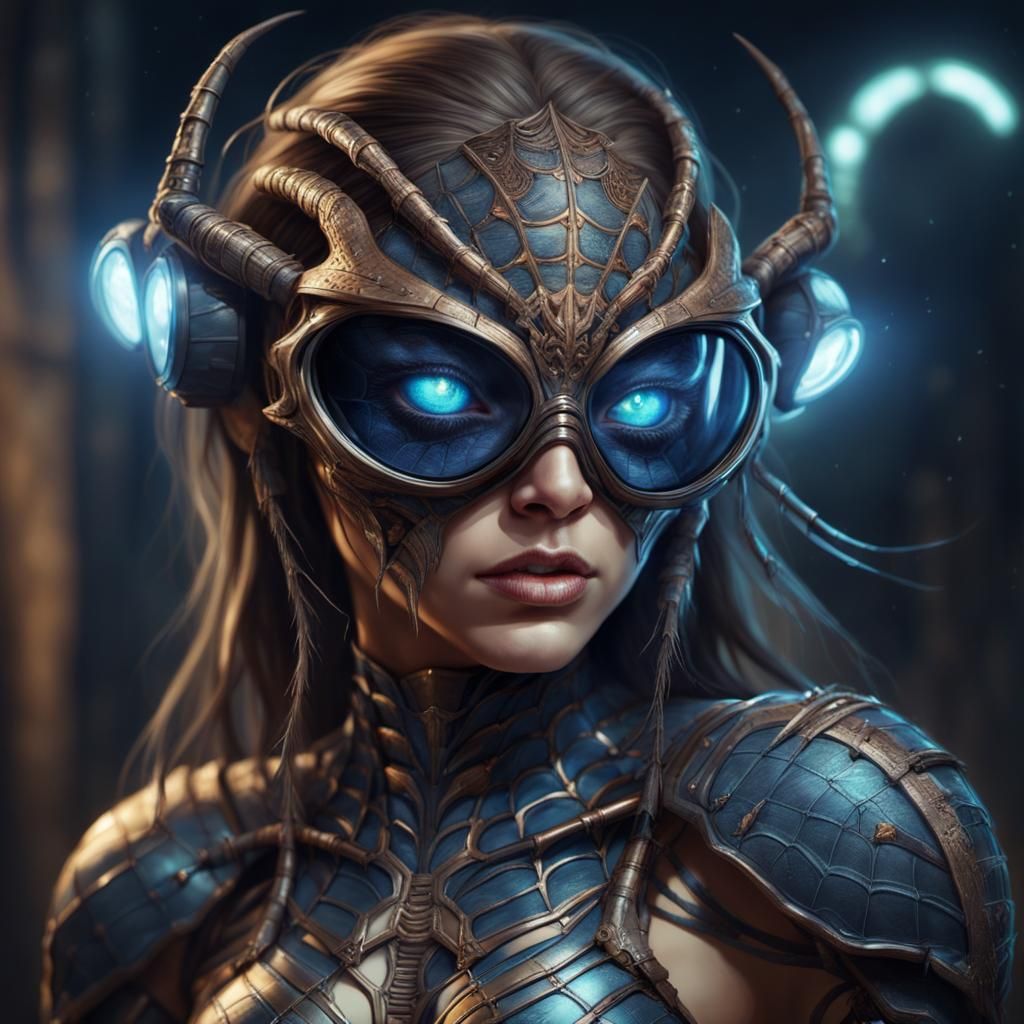 Arachnae the Weaver - AI Generated Artwork - NightCafe Creator