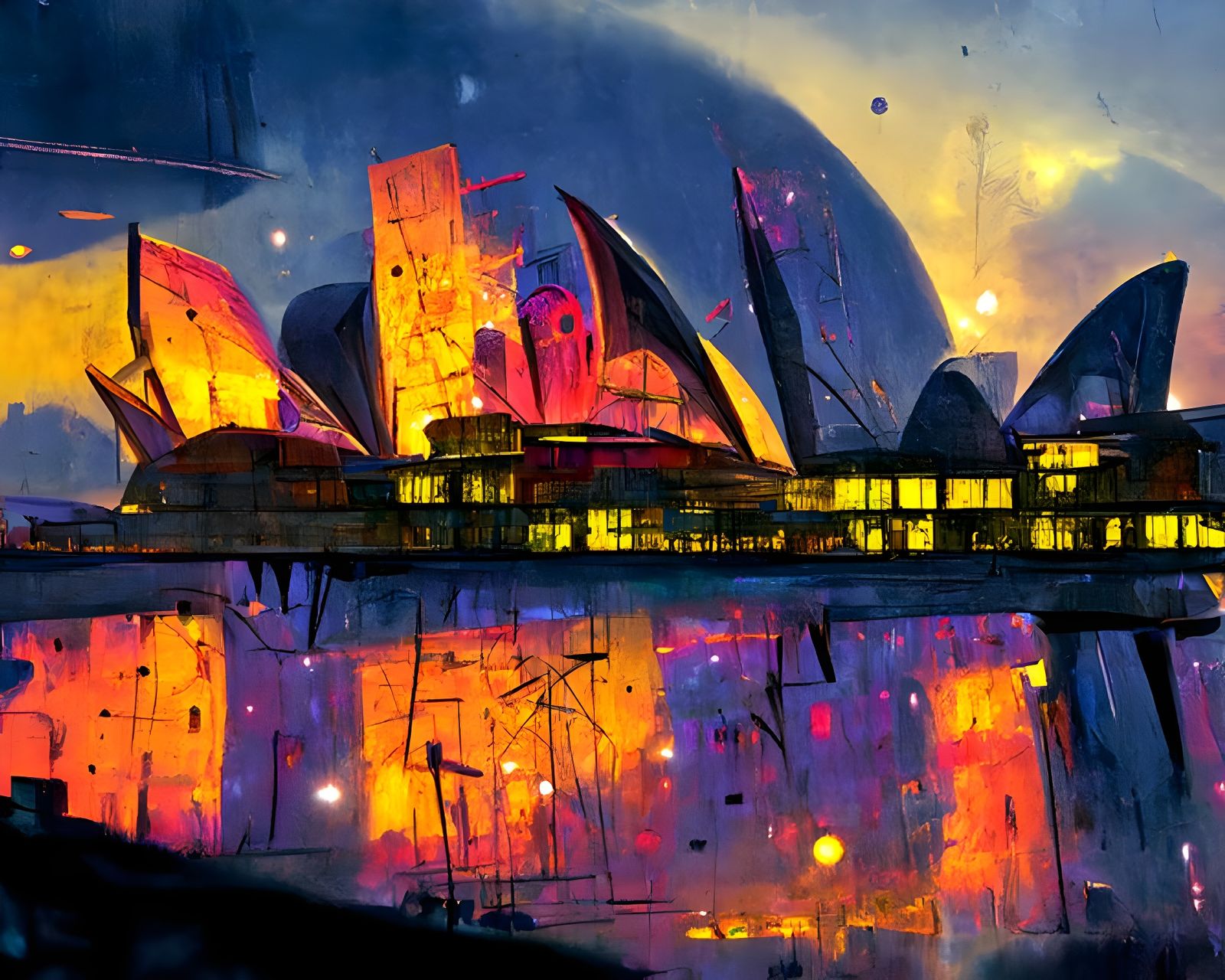 A night at the opera. - AI Generated Artwork - NightCafe Creator