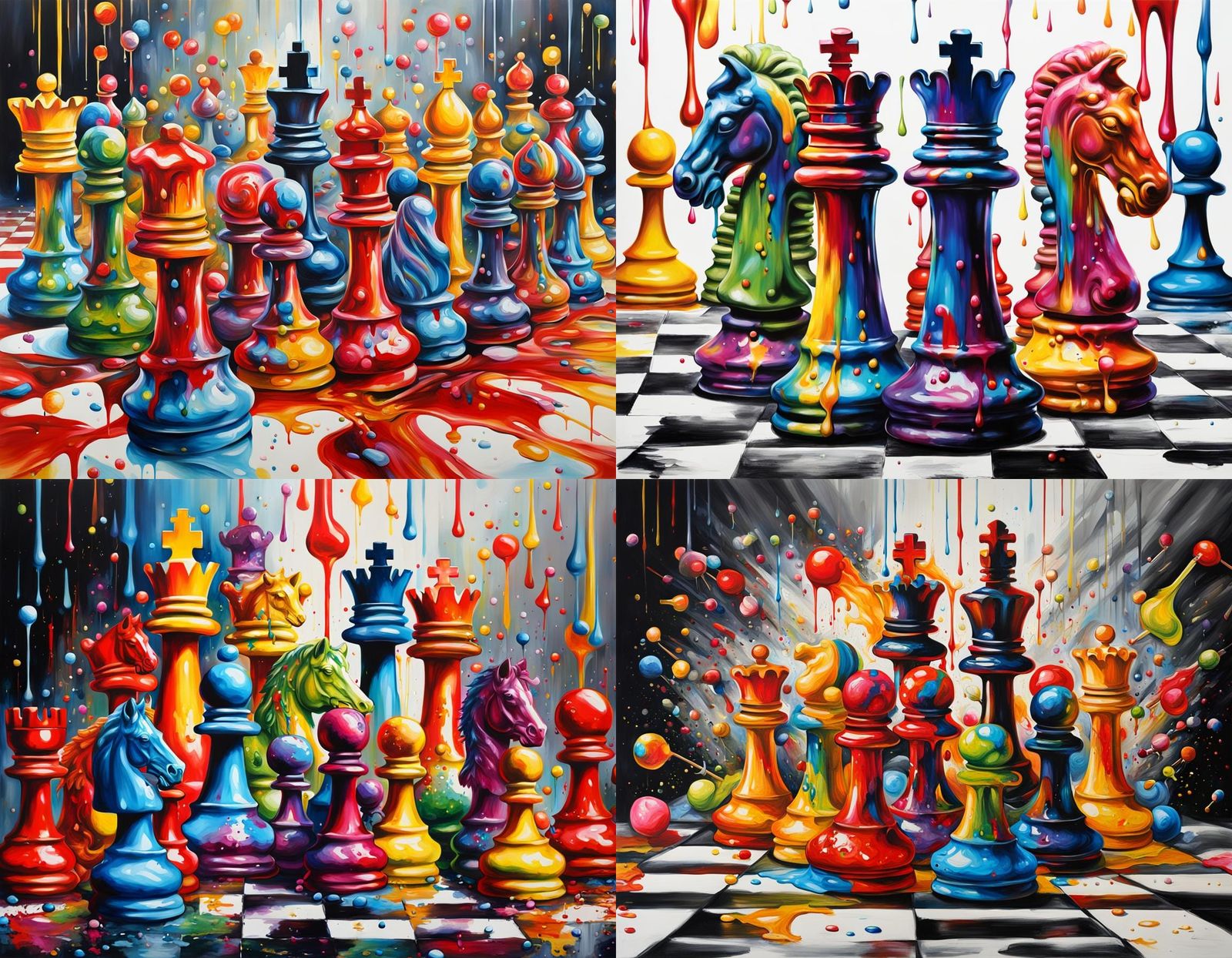Chess - AI Generated Artwork - NightCafe Creator