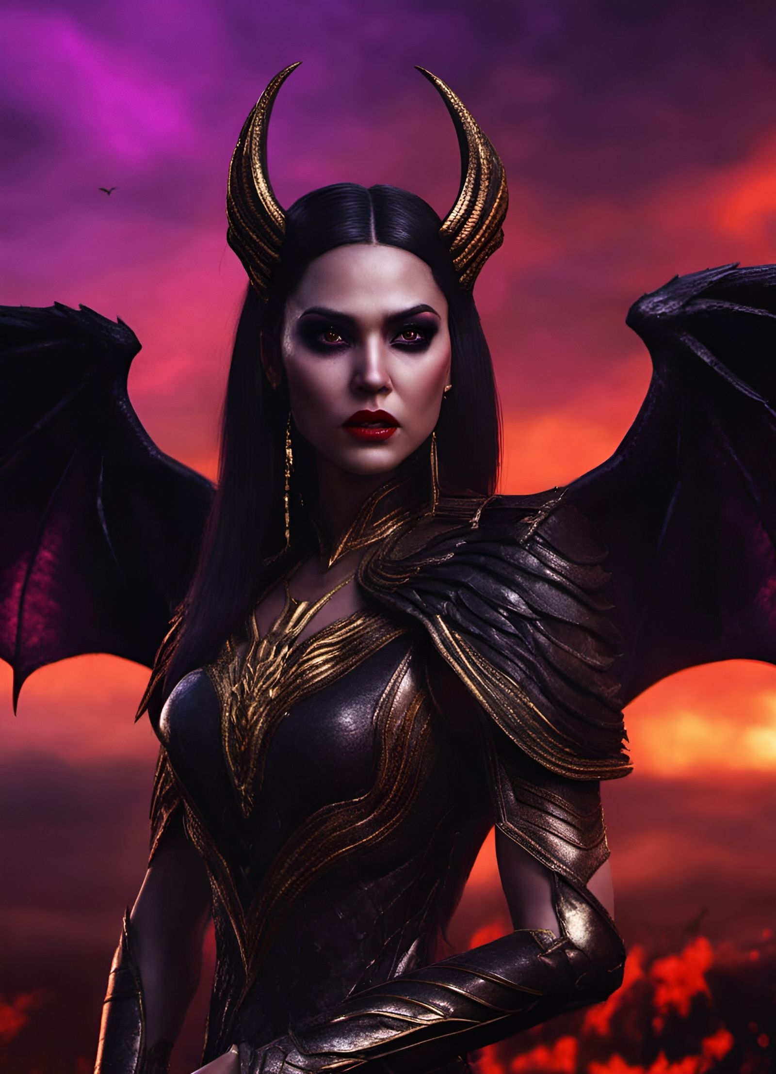 Nitara: Queen of the Coven - AI Generated Artwork - NightCafe Creator