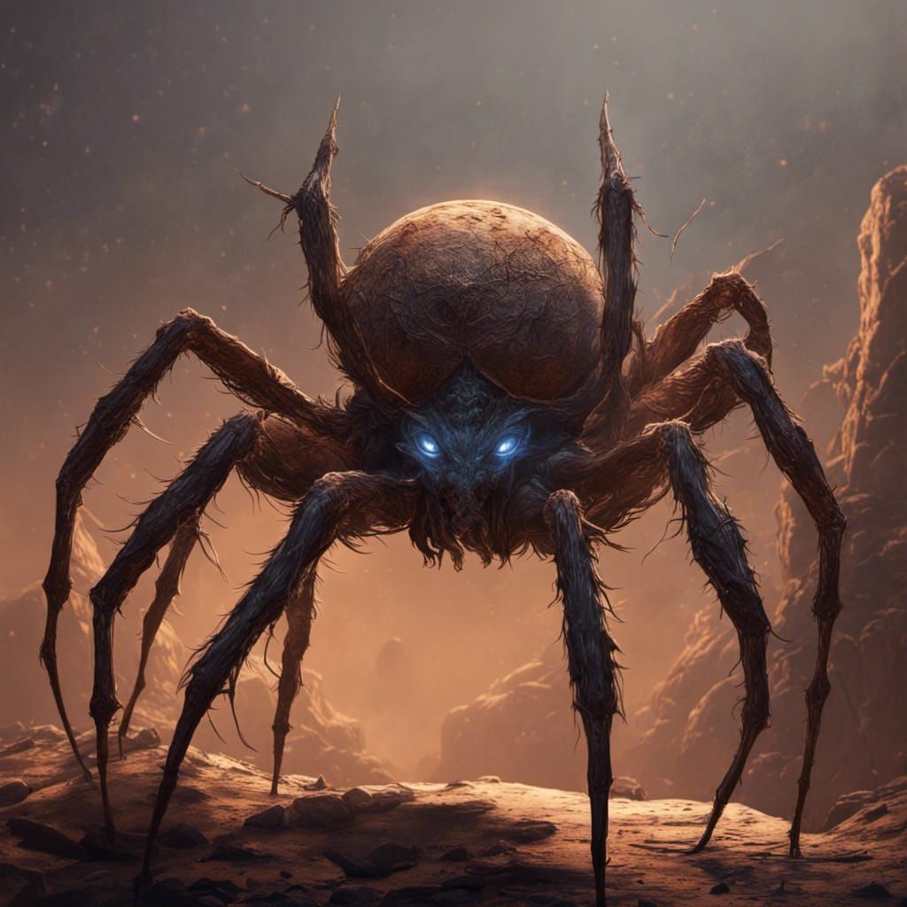 spider from mars - AI Generated Artwork - NightCafe Creator
