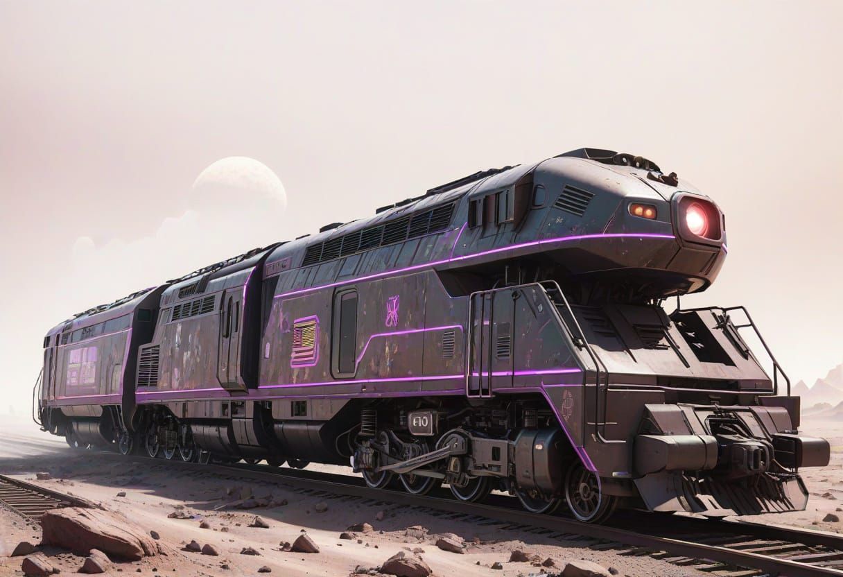 Martian Pennsylvania Railroad class S1 Train