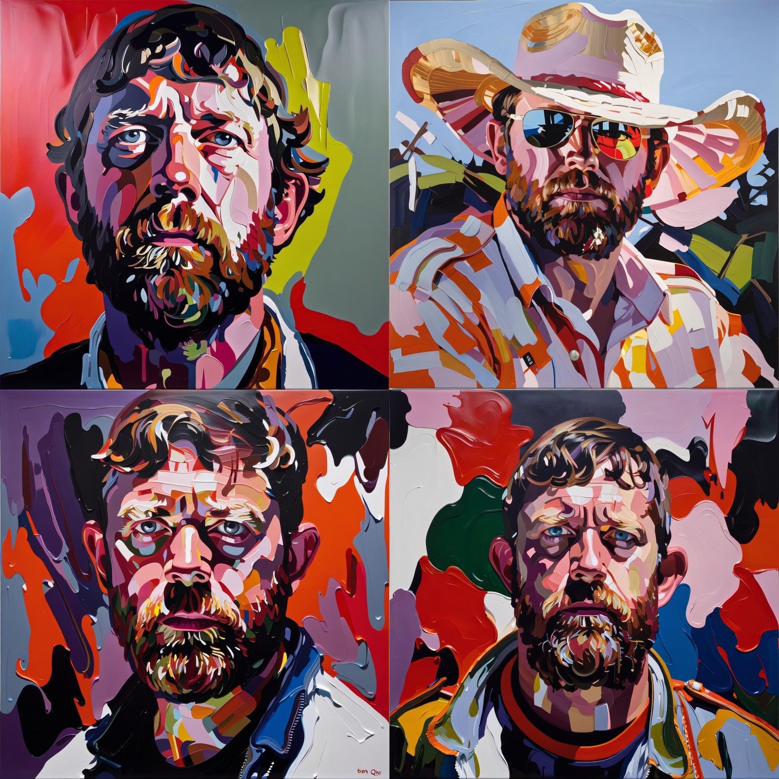 Artist Studies 1474 : by Ben Quilty - AI Generated Artwork - NightCafe ...