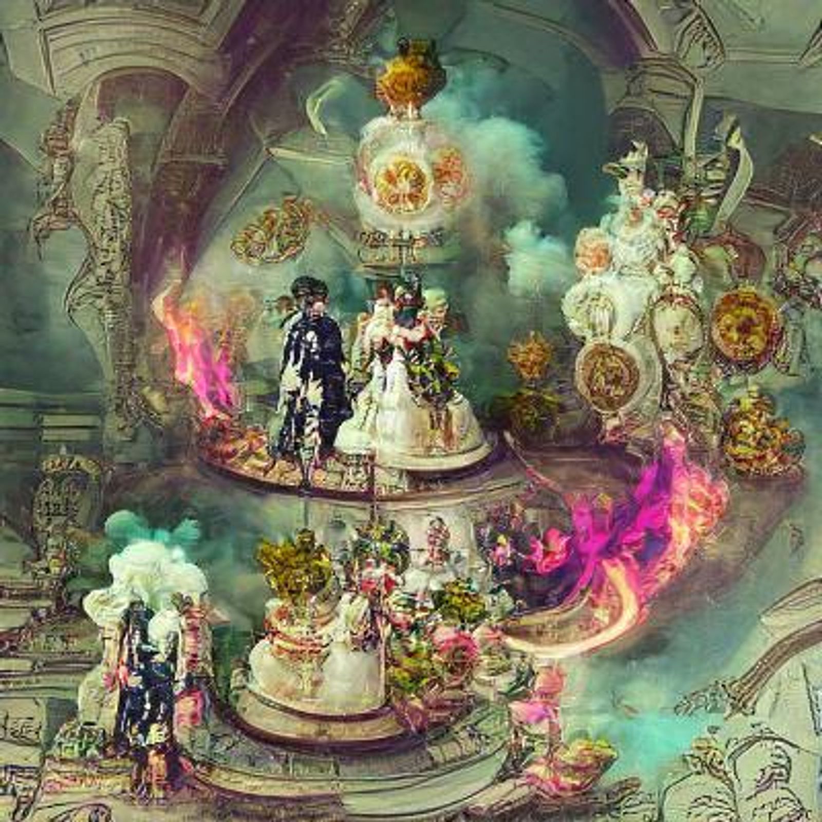 alchemical wedding - AI Generated Artwork - NightCafe Creator