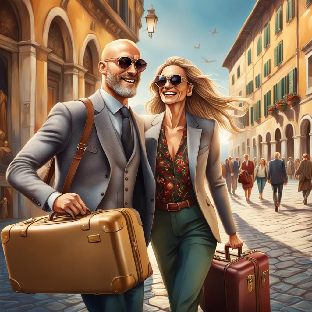 Arrive in italy for Christmas - AI Generated Artwork - NightCafe Creator