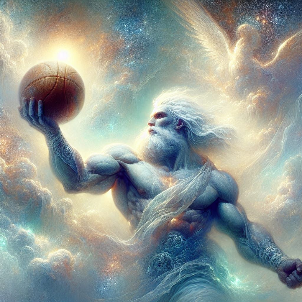 God of Basketball - AI Generated Artwork - NightCafe Creator