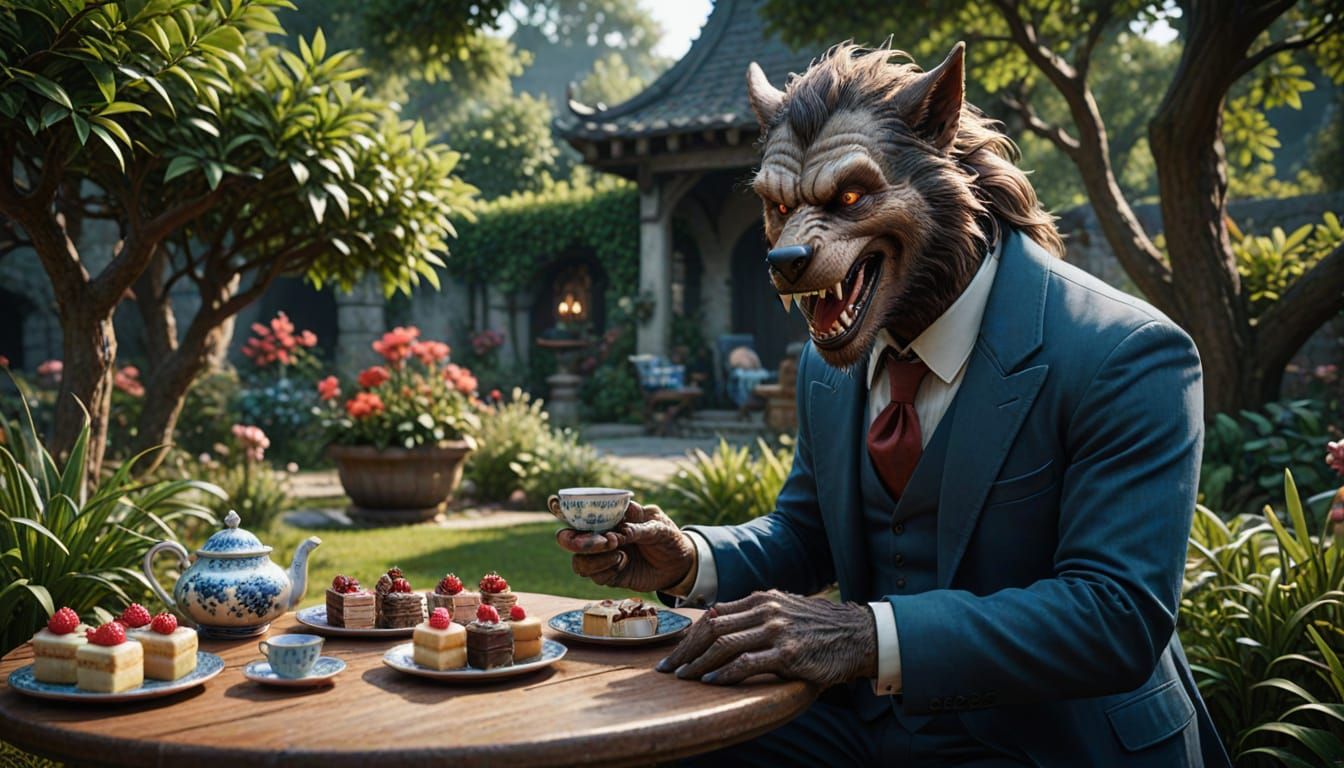 Is it true you huffed, and you puffed, and you blew the pigs house down?