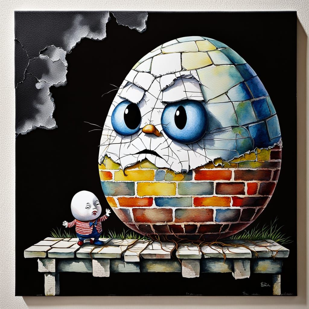 Angry humpty dumpty egg - Angry humpty dumpty egg