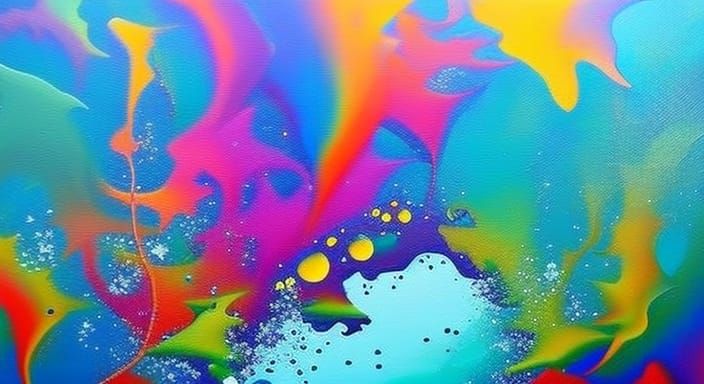 Enchanted colours - AI Generated Artwork - NightCafe Creator