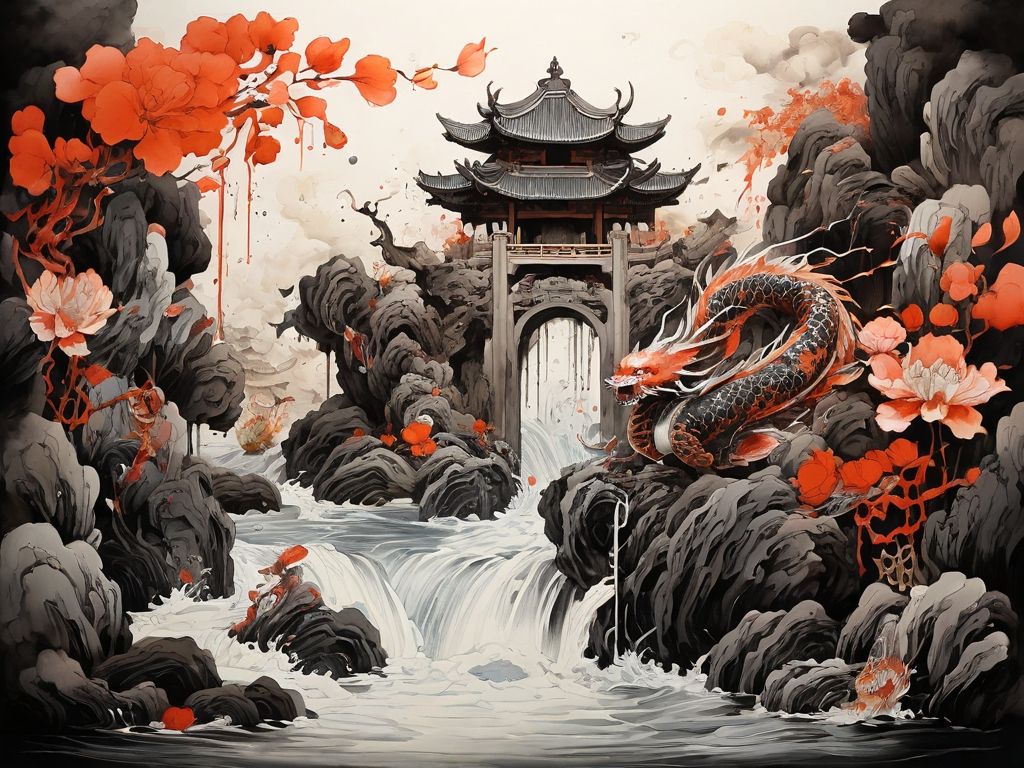 Dragon Gate (Gallery) - AI Generated Artwork - NightCafe Creator