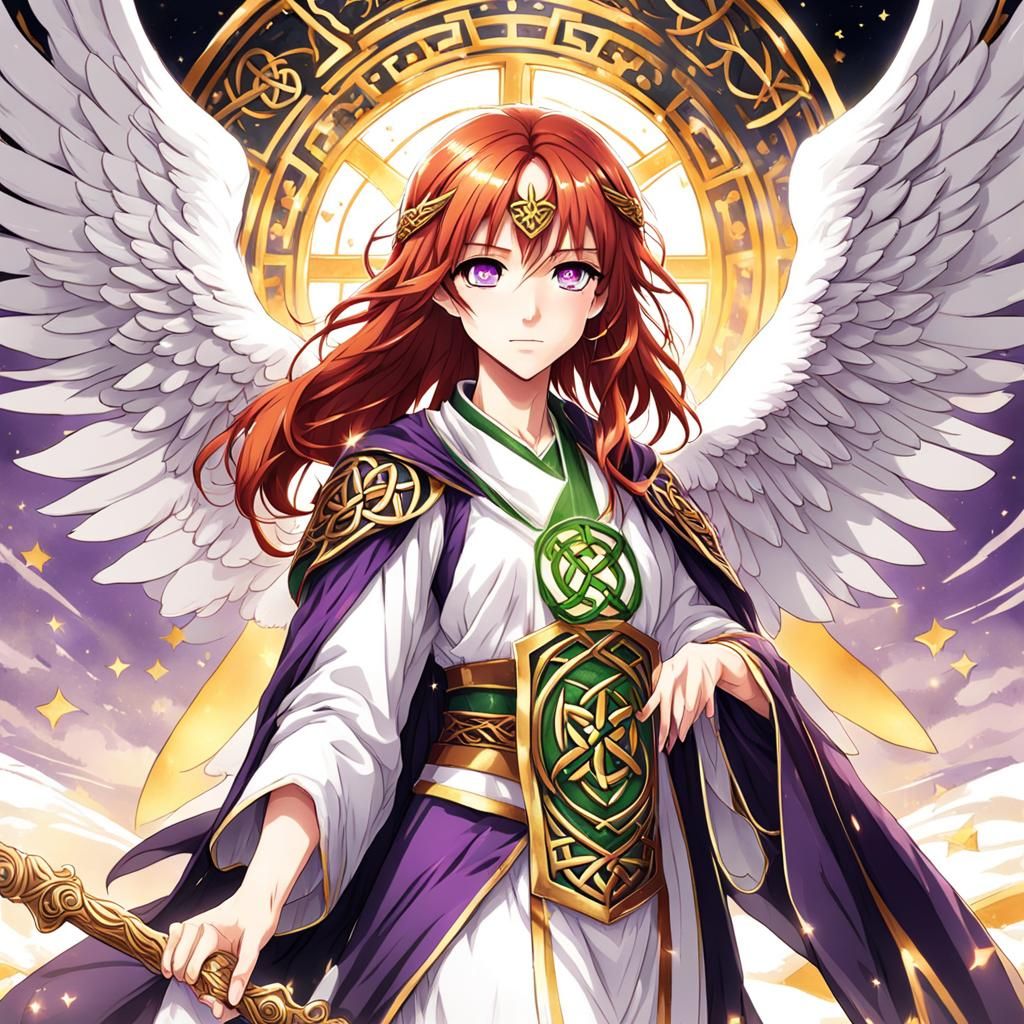 Lesser Angel 2 (Praise Robes) - AI Generated Artwork - NightCafe Creator