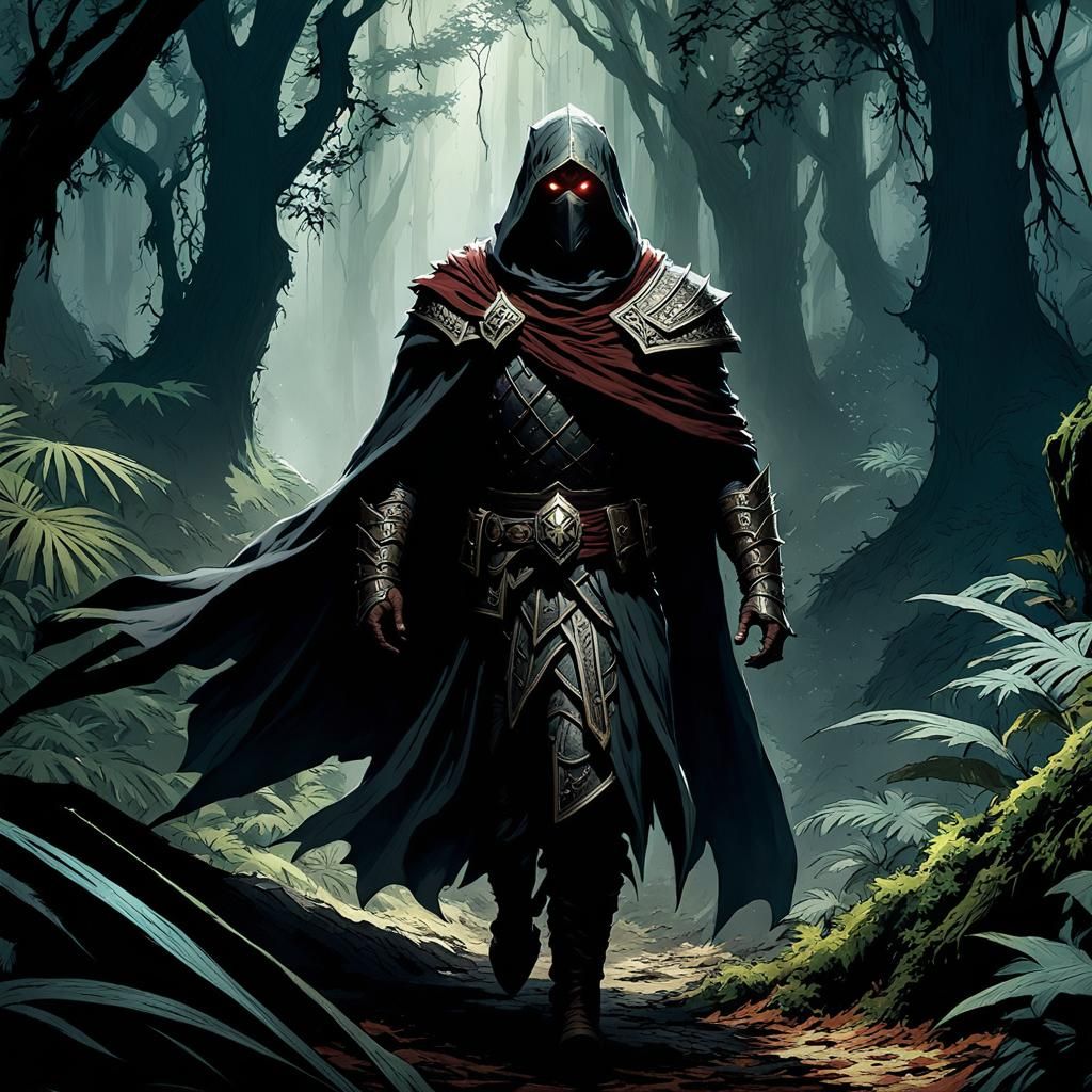 Forest Knight - AI Generated Artwork - NightCafe Creator